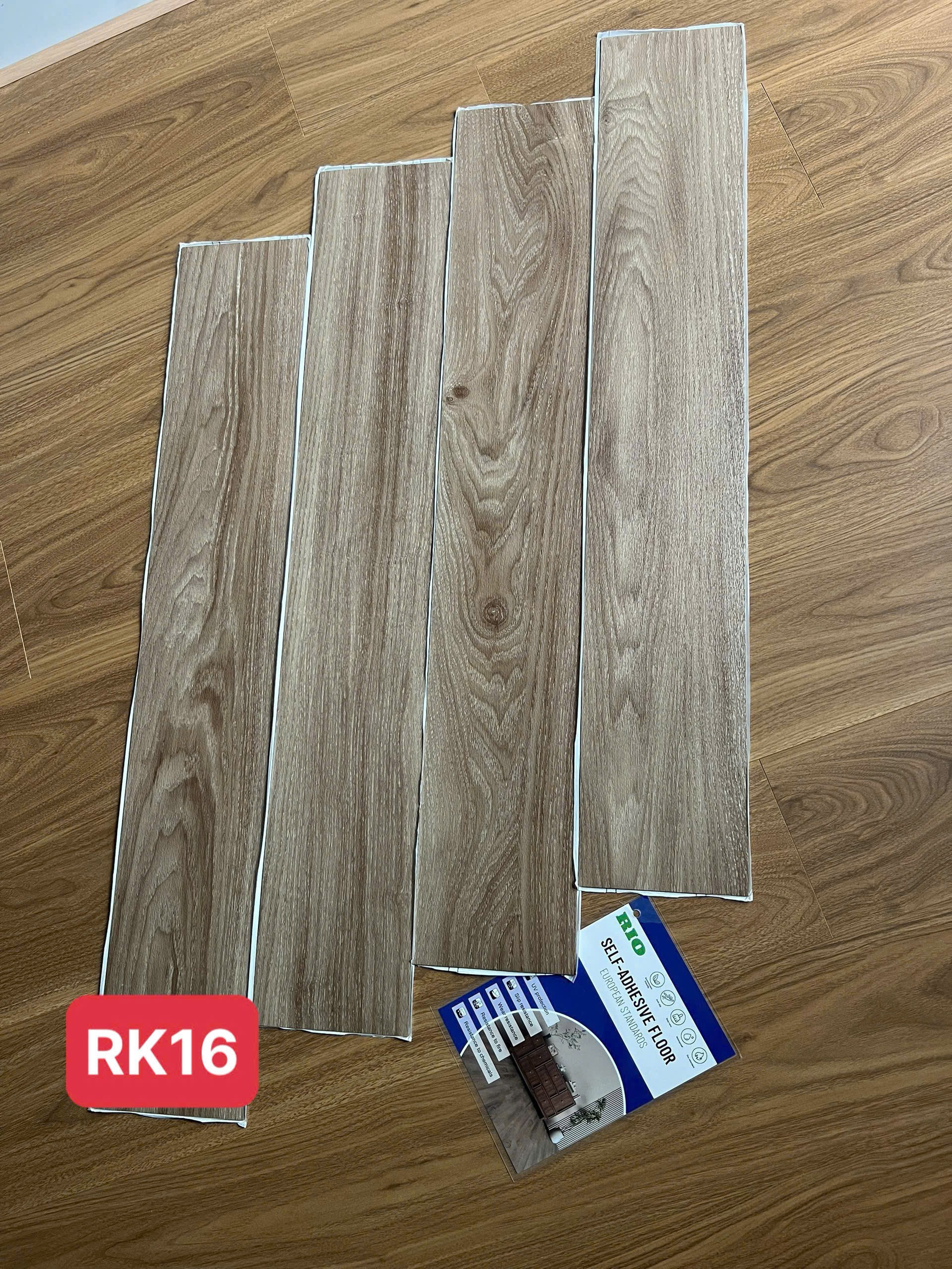 Sàn nhựa dán keo 2mm - rk16